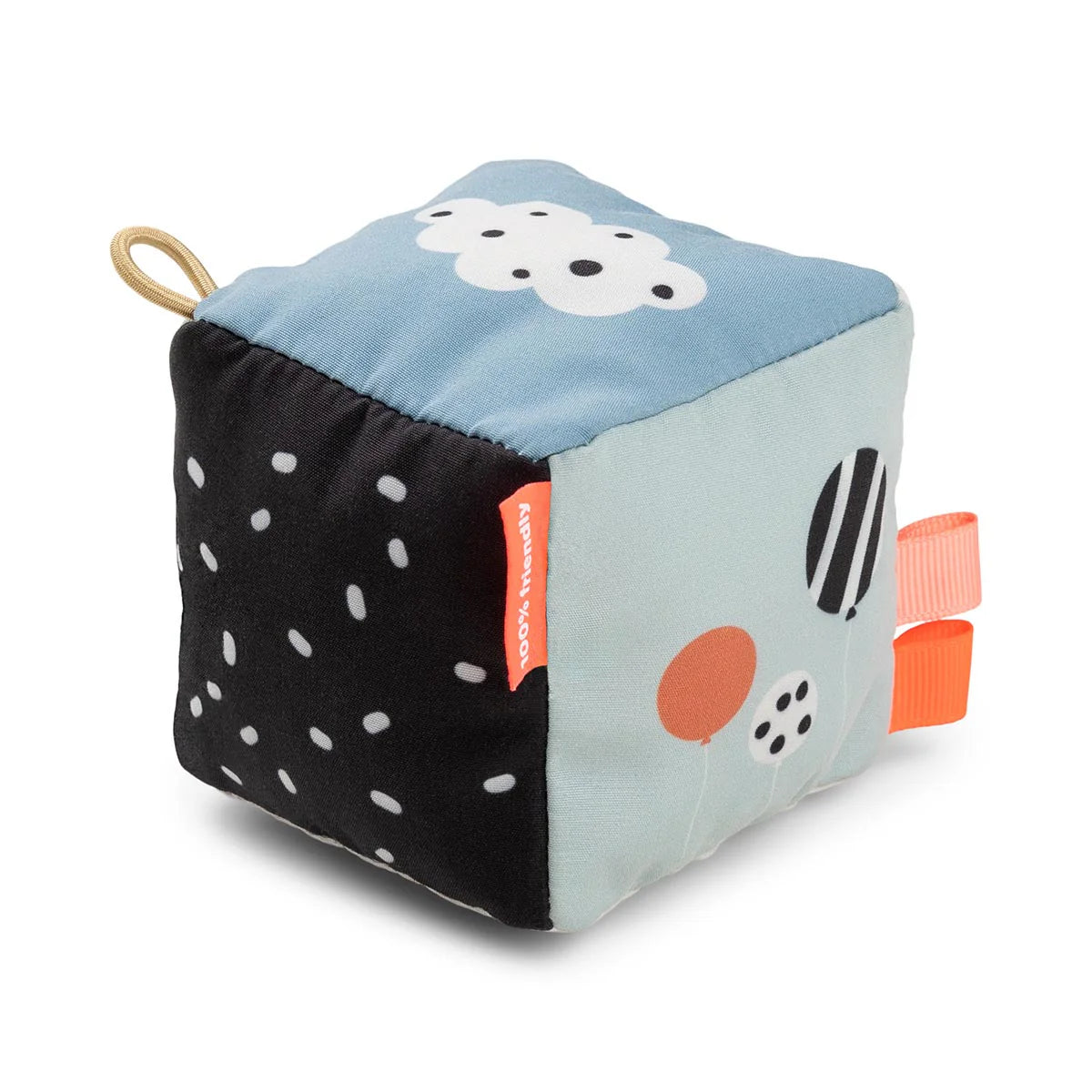 Done by Deer Contrast Baby Cube || Baby Junction