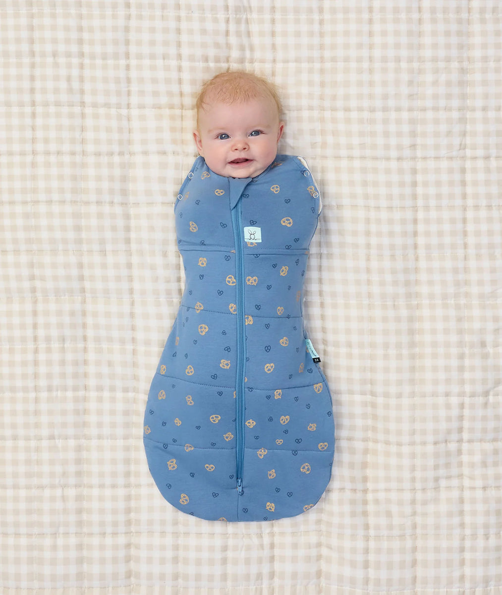 ErgoPouch Cocoon Swaddle Bag 3.5 Tog - Petite Pretzel | Baby Junction