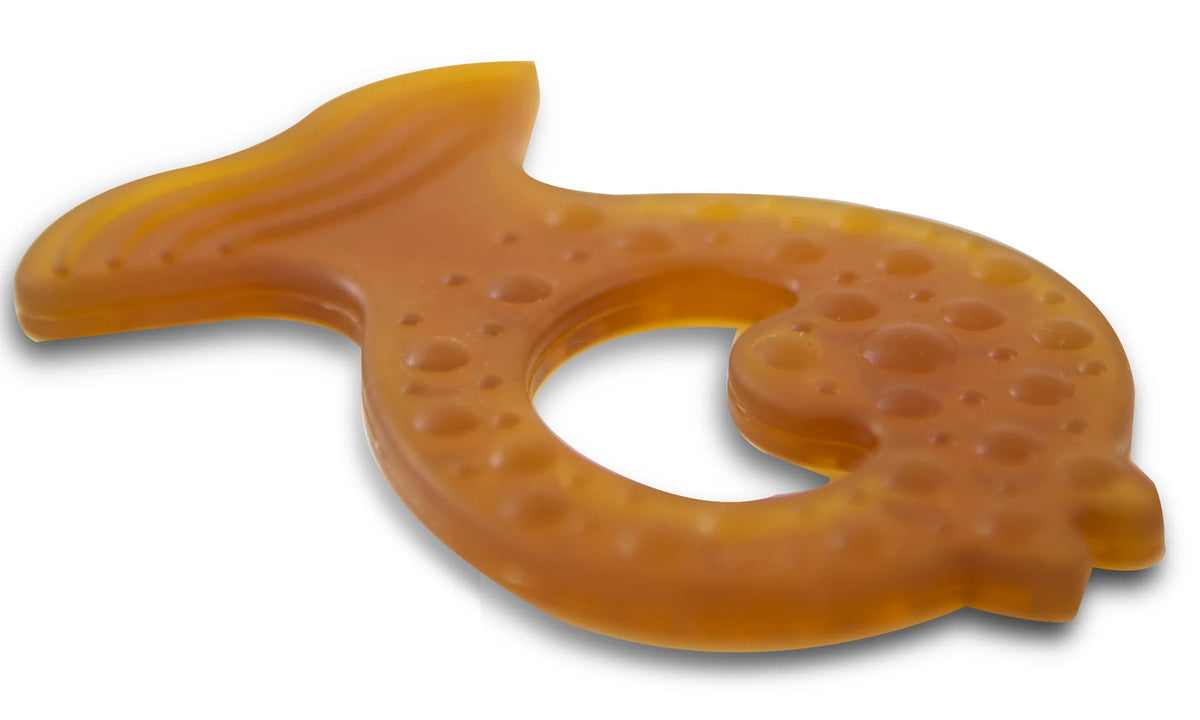 Natural Rubber Fish Teether - 2 Pack | Baby Junction