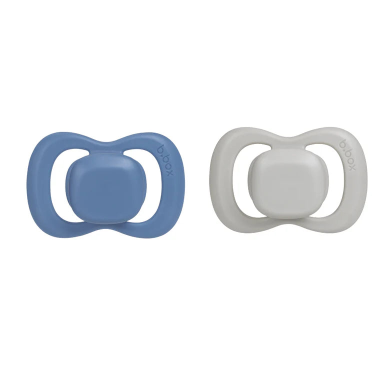 b.box Pacifier Silicone Twin Pack - Size 2 | Baby Junction