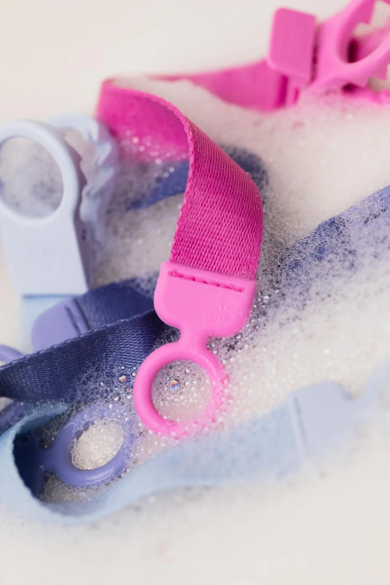 BIBS Pacifier Clip Loop - Bubblegum || Baby Junction