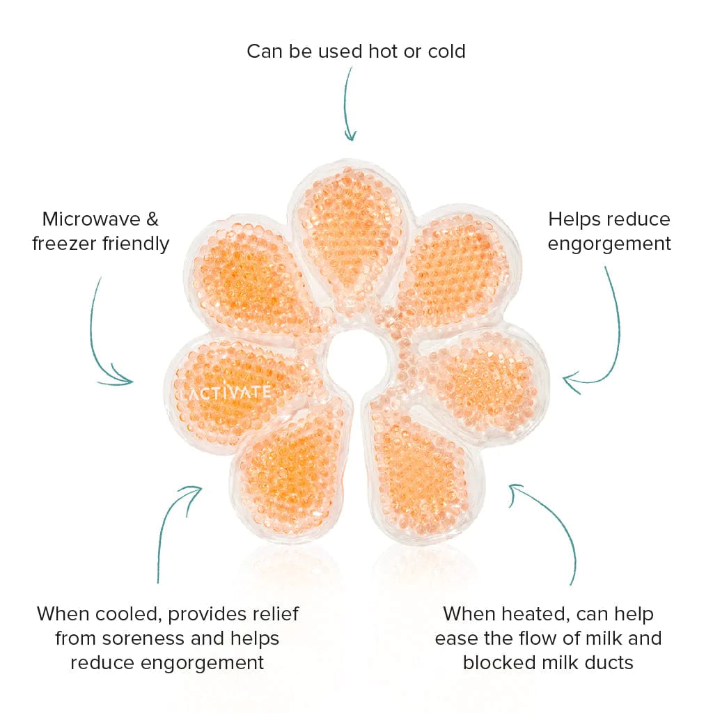 Lactivate Ice & Heat Breast Packs | Baby Junction