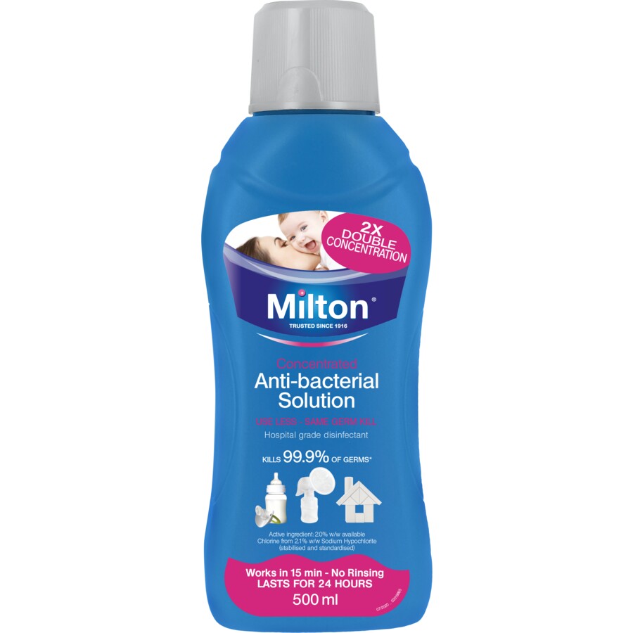 Milton Concentrated Anti-Bacterial Solution 500ml | Baby Junction
