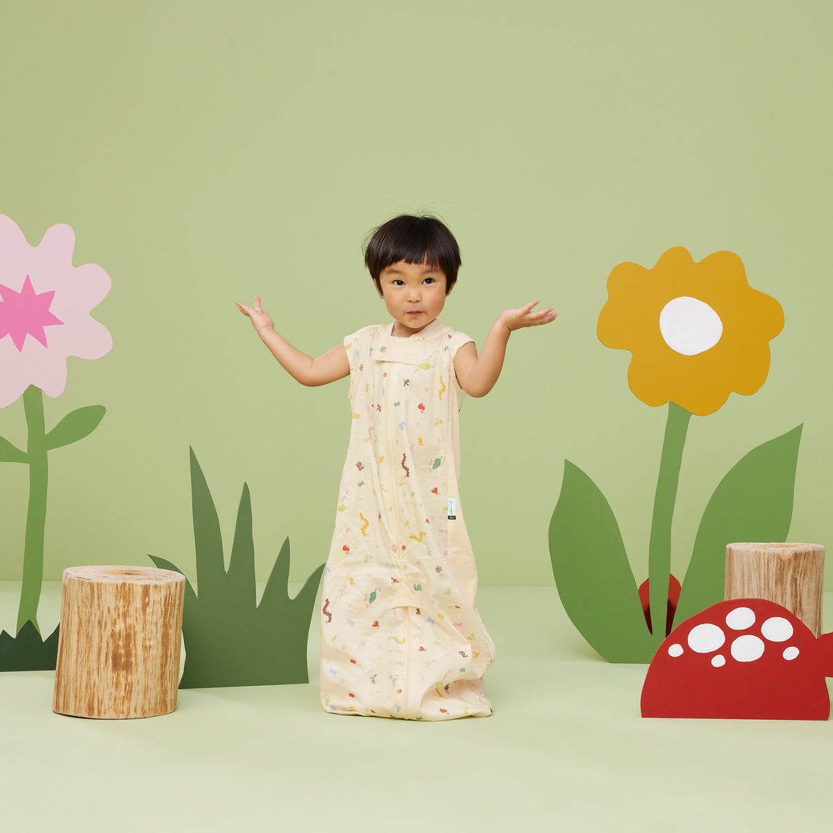 ErgoPouch Sleep Suit Bag 0.3 Tog - Critters | Baby Junction